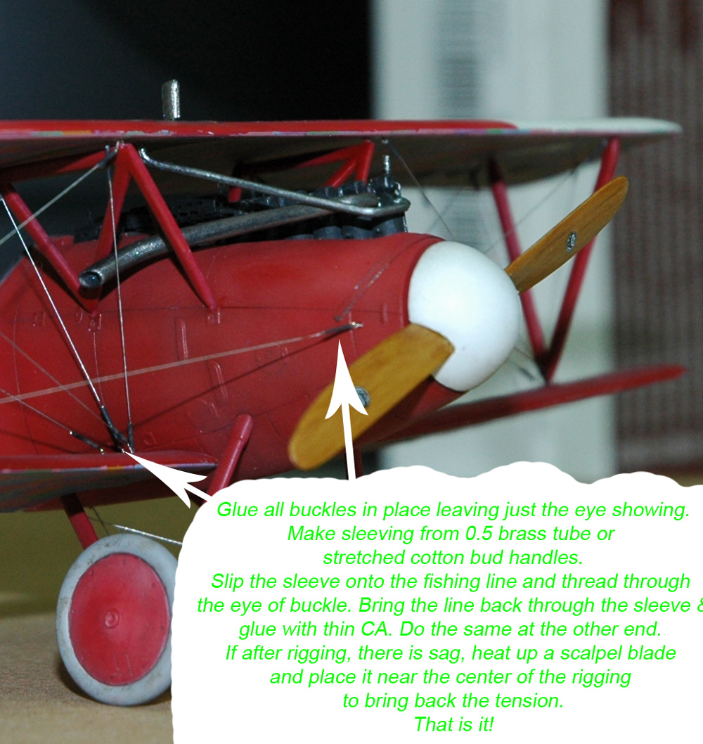 Tips for Rigging - Aircraft WWI - Britmodeller.com